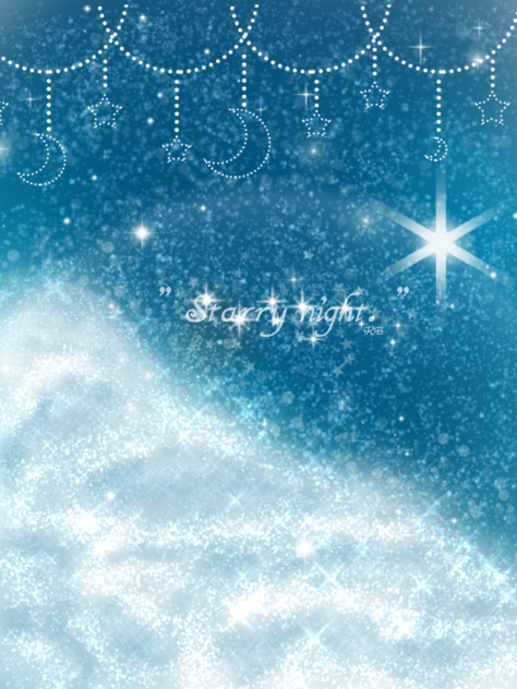 Starry night. - ibisPaint