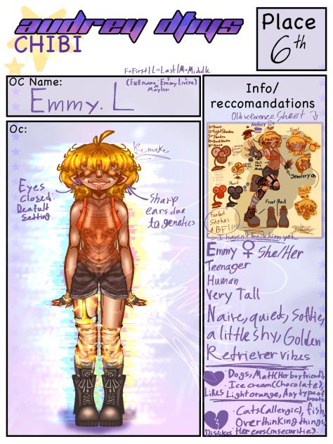 Audrey DTIYS prize sheet - ibisPaint