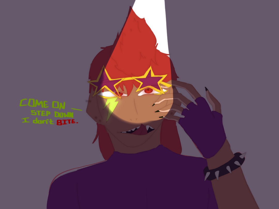 monty wont bite - ibisPaint