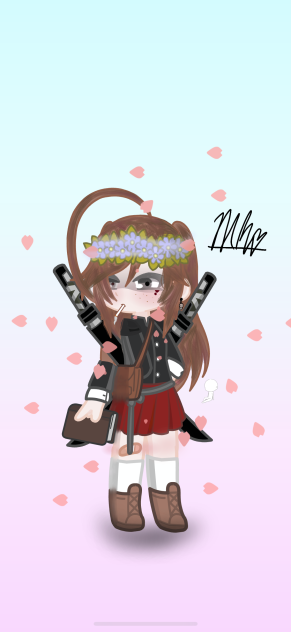 My first time editing a Gacha character - ibisPaint