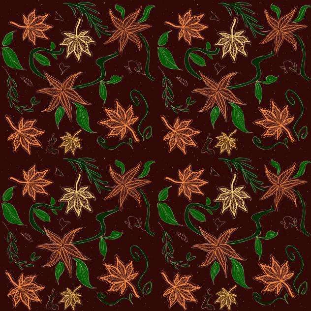 batik pattern 1 - ibisPaint