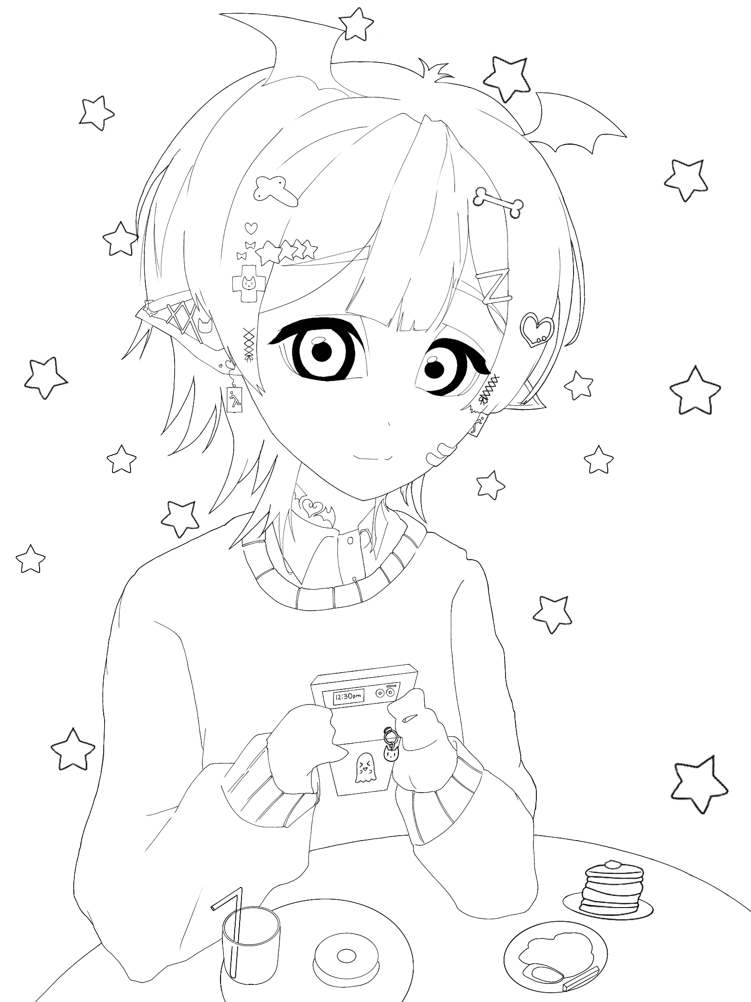 Eyla coloring page - ibisPaint