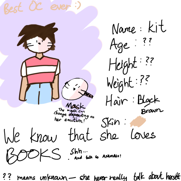 My first OC - ibisPaint