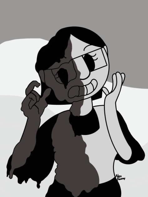 Kammy Ink Half Melt Art - ibisPaint