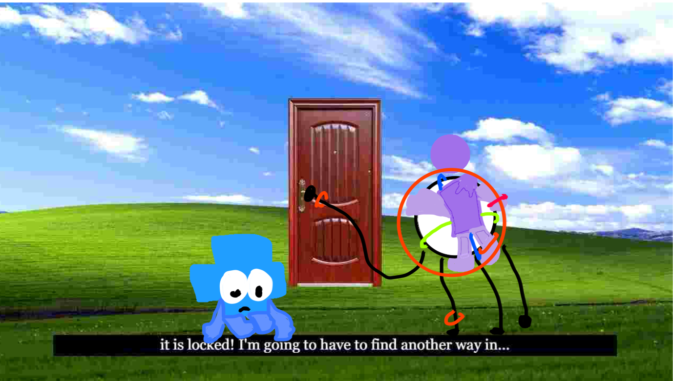 exit is somewhere - ibisPaint