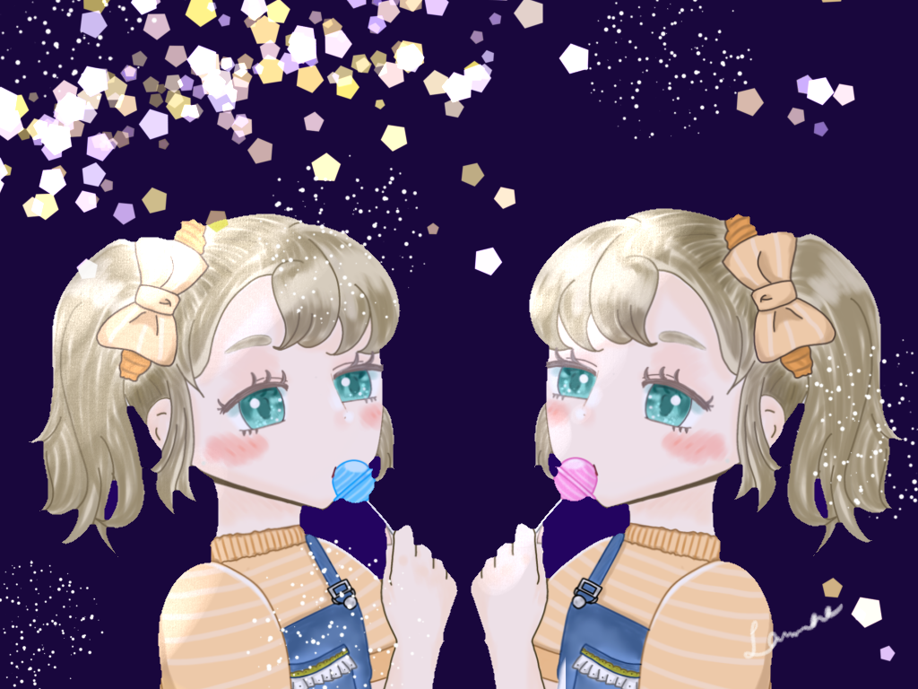 リバース1999／リサとルイス - ibisPaint