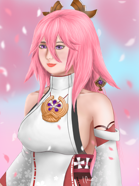 Yae miko full - ibisPaint