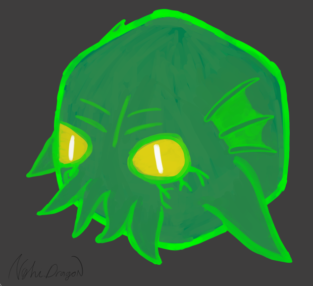 Great One fruit (Cthulhu ) - ibisPaint