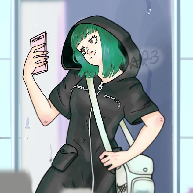 Mirror Photograph - ibisPaint