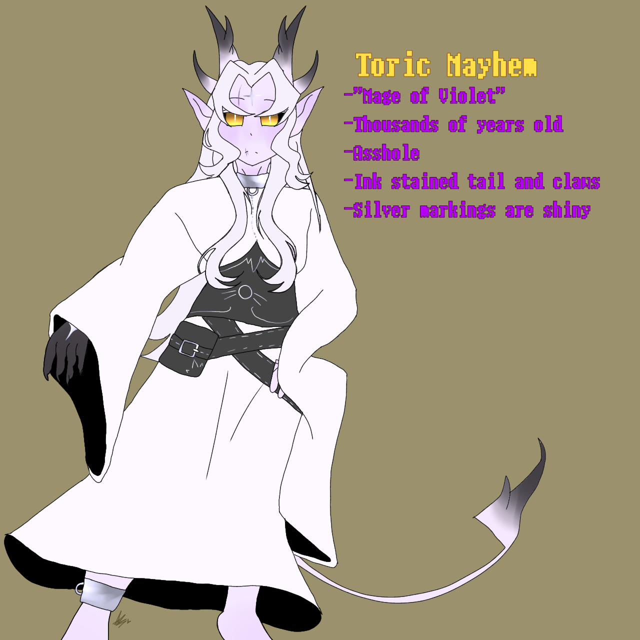 Toric Mayhem -Mage of Violet - ibisPaint