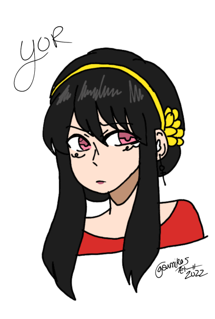 a little doodle of yor - ibisPaint