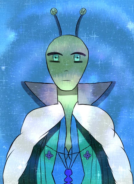 The Alien Liutenant - ibisPaint