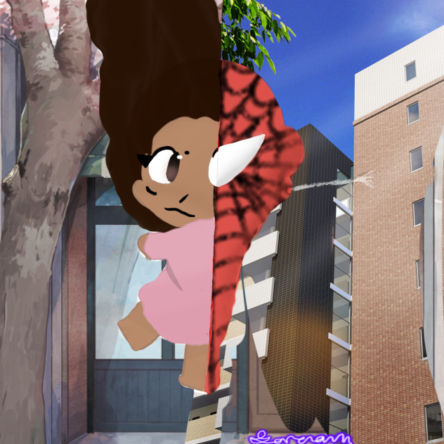 Spider girl slay - ibisPaint