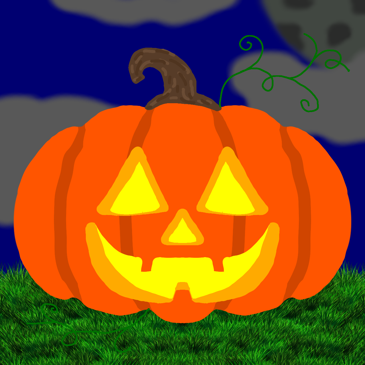 Jack-o-lantern - ibisPaint