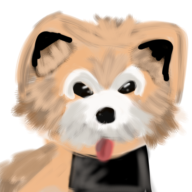 Flufy dog - ibisPaint