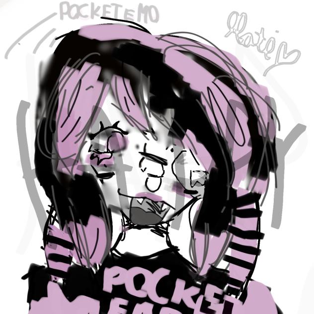p0ck3t 3m0 H☆ppy X3 - ibisPaint