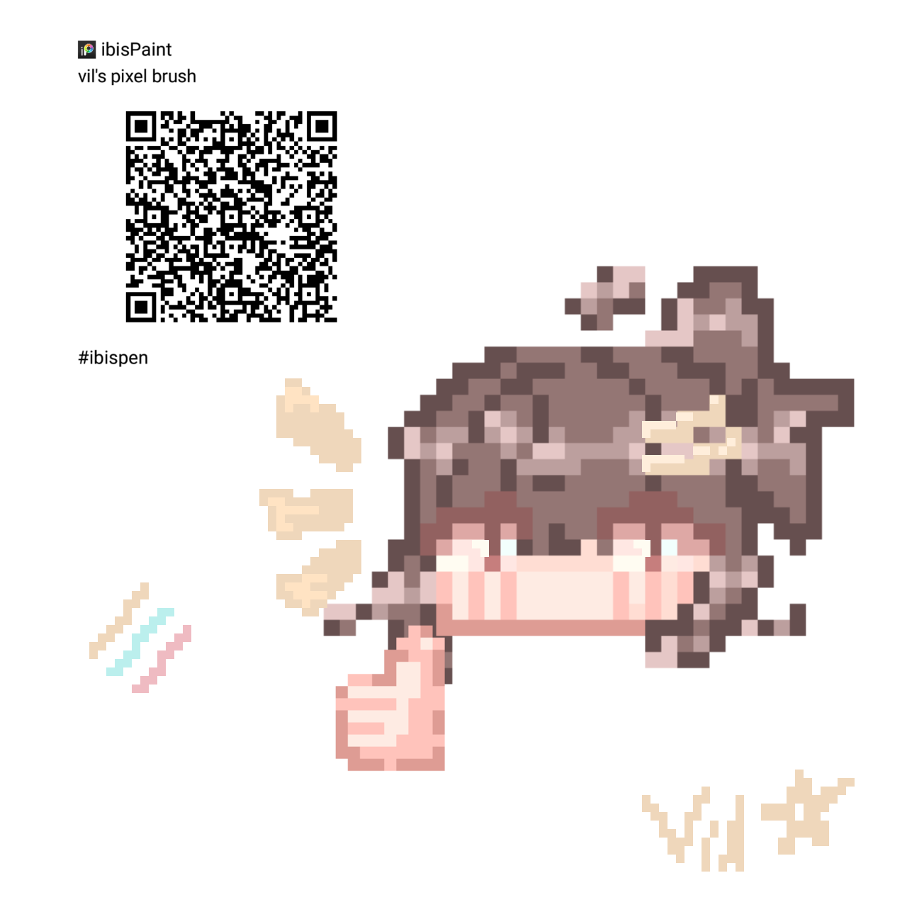 pixel brush - ibisPaint