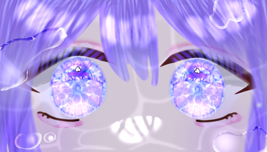 Blue shiney ocean - ibisPaint