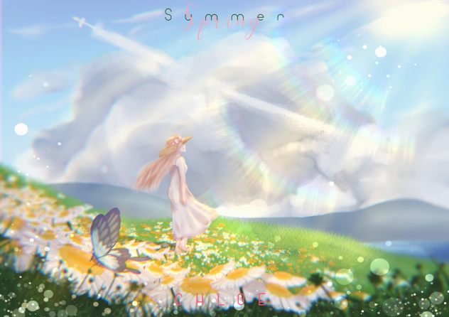 Summer fields - ibisPaint