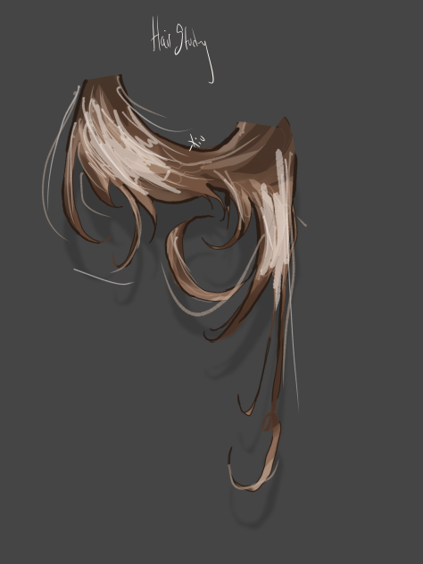 Hair study - ibisPaint