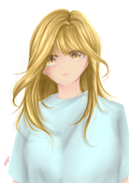 trying new coloring style - ibisPaint