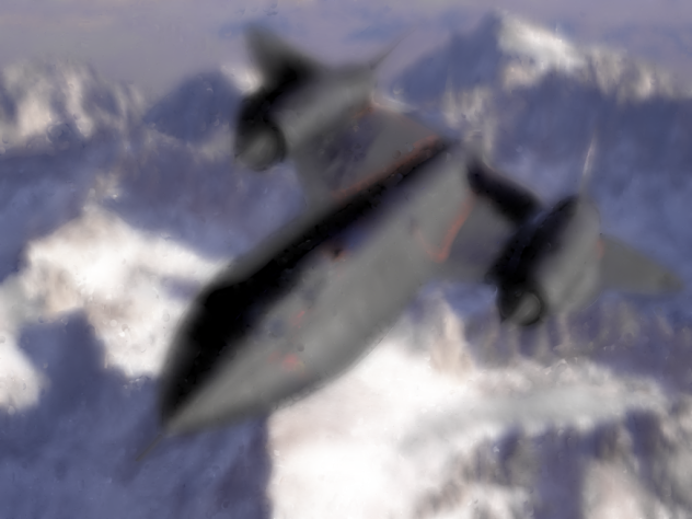 SR-71 Blackbird - ibisPaint