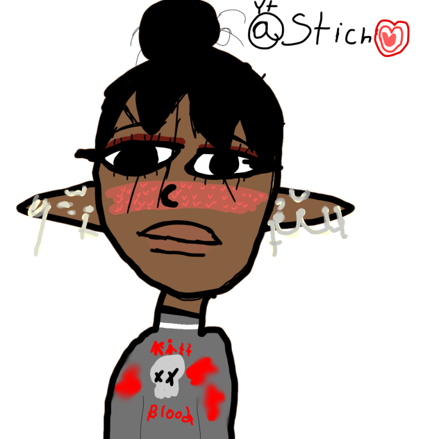 Emo girl YouTube @Stich💗 - ibisPaint