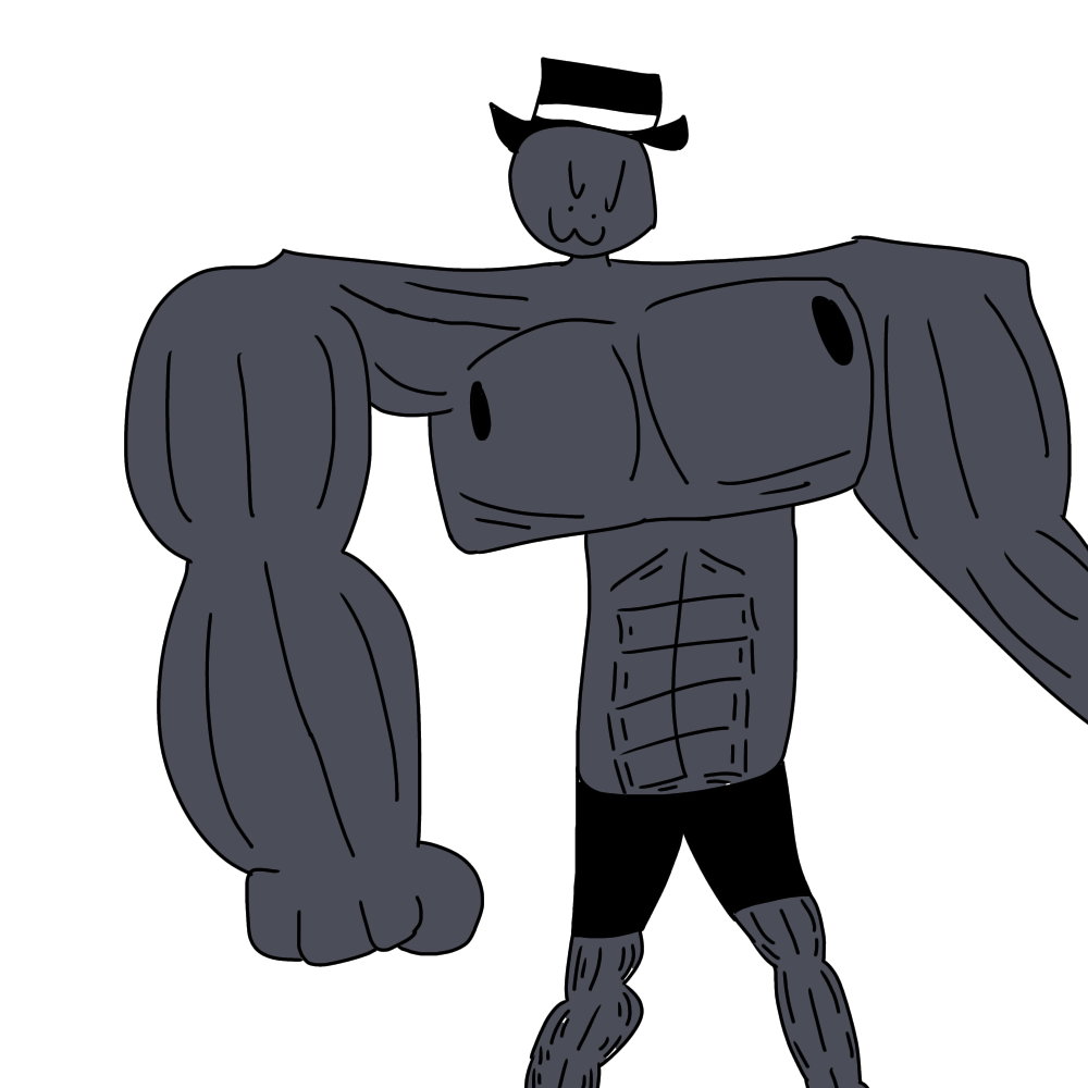 Buff black hat - ibisPaint