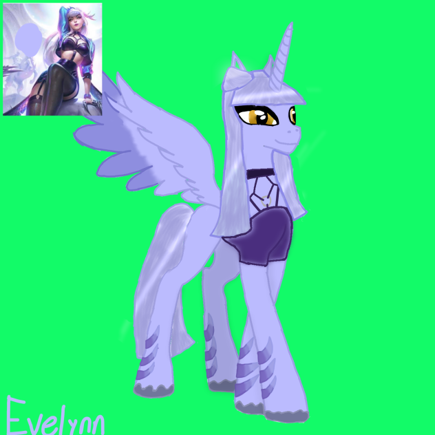 League of legends Evelynn - ibisPaint