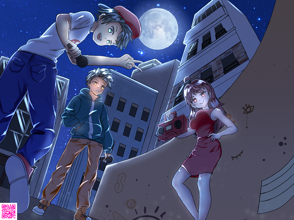 Friday night funkin vs. Whitty mod - ibisPaint