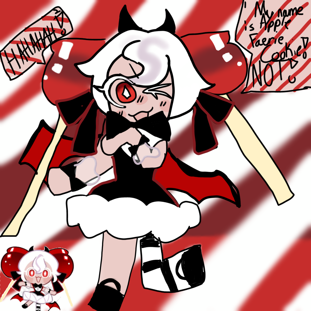 Candy Apple Cookie - ibisPaint