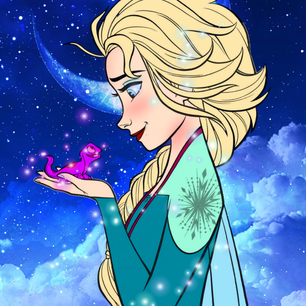 frozen Elsa edit - ibisPaint