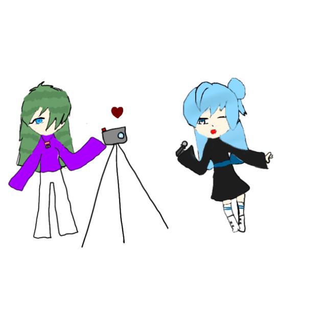 that one camera woman - ibisPaint