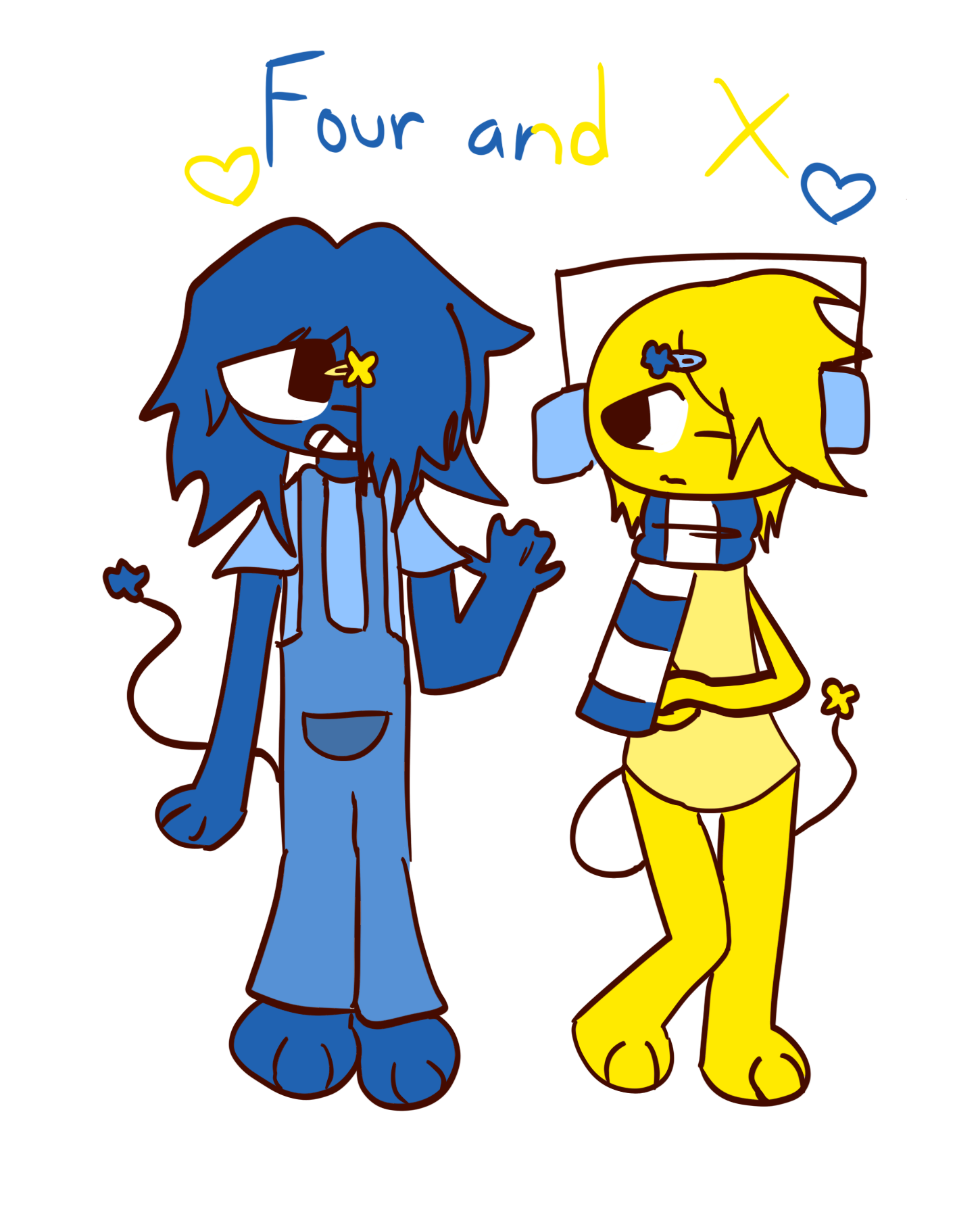 Four and X - ibisPaint