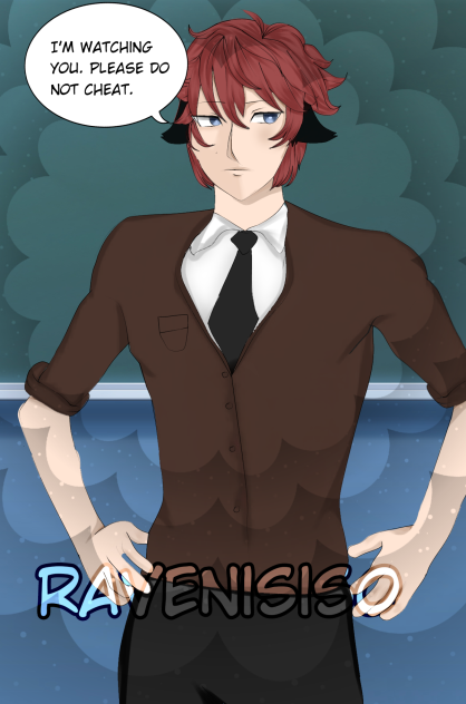 Teacher. 🍵 - ibisPaint