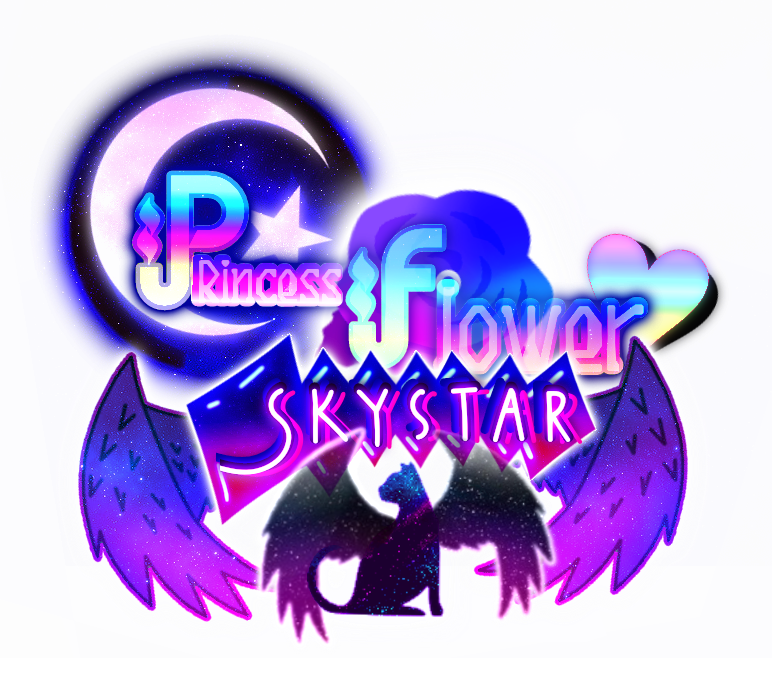 watermark Text Princess Flower Skystar - ibisPaint
