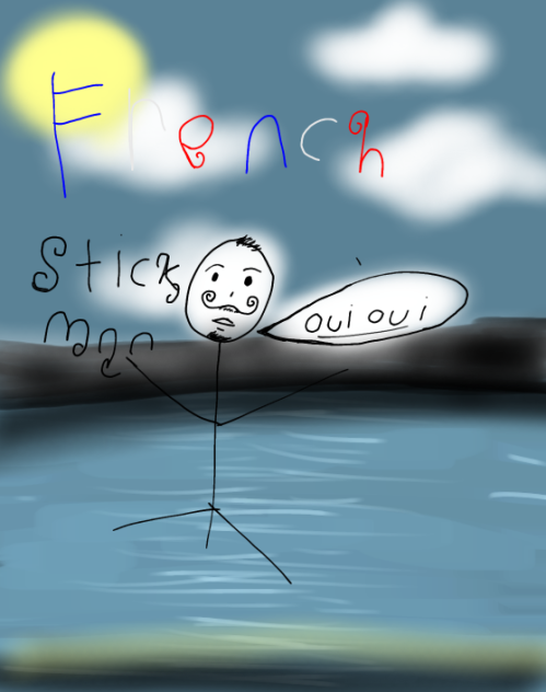 French stick man - ibisPaint