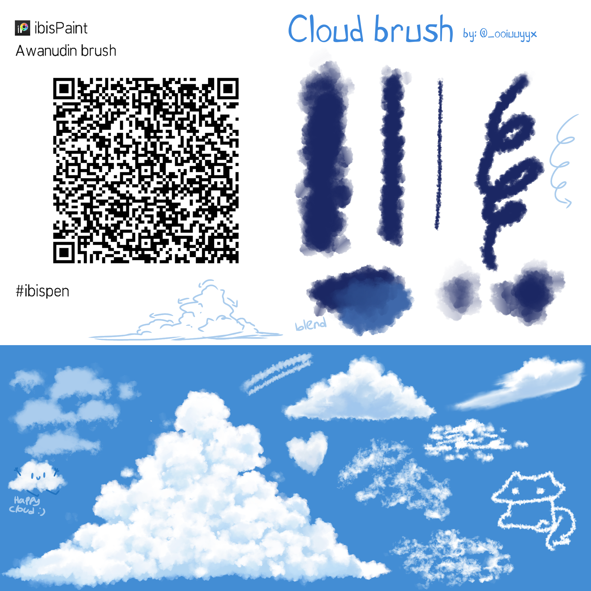 Cloud Pen - ibisPaint