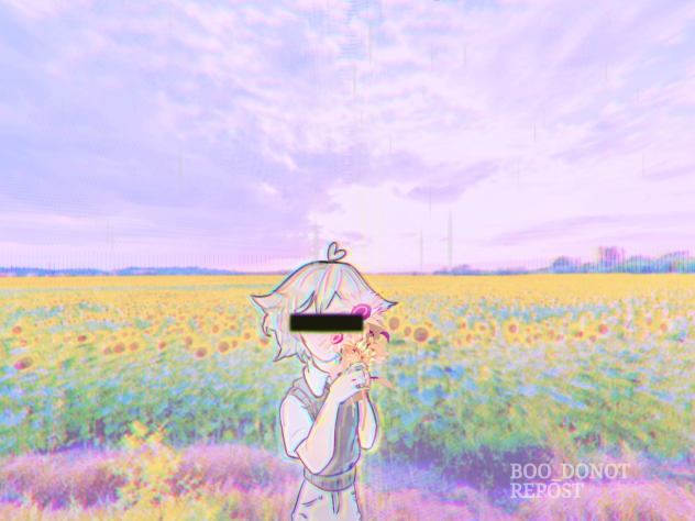 Sunflower field - ibisPaint