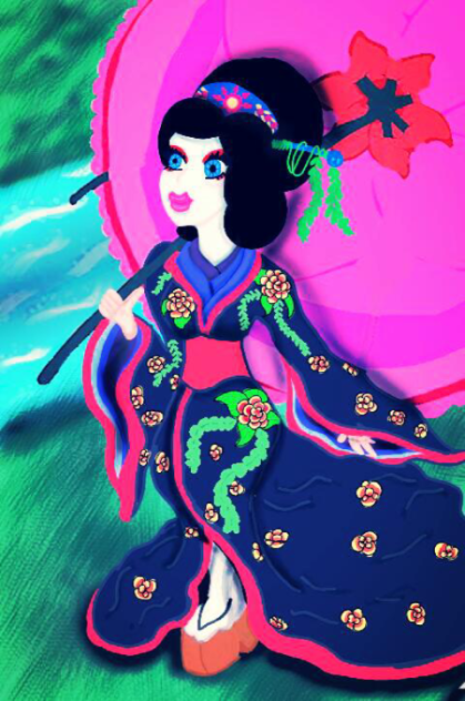 geisha - ibisPaint