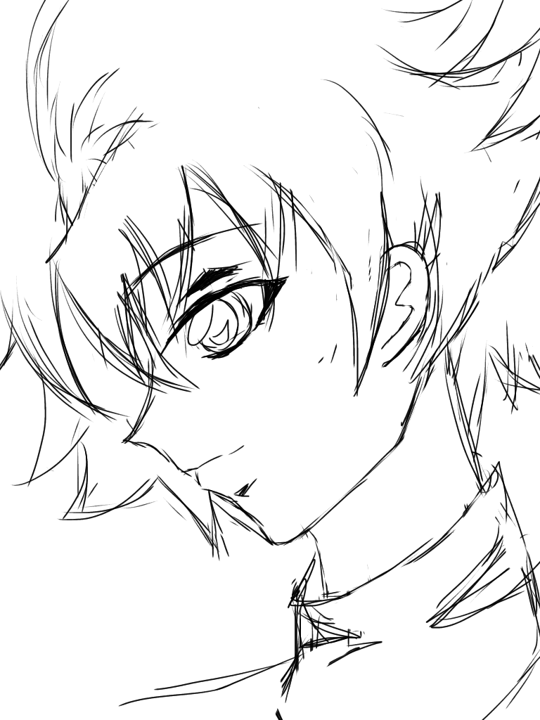 Killua SideWays View No.2 - ibisPaint