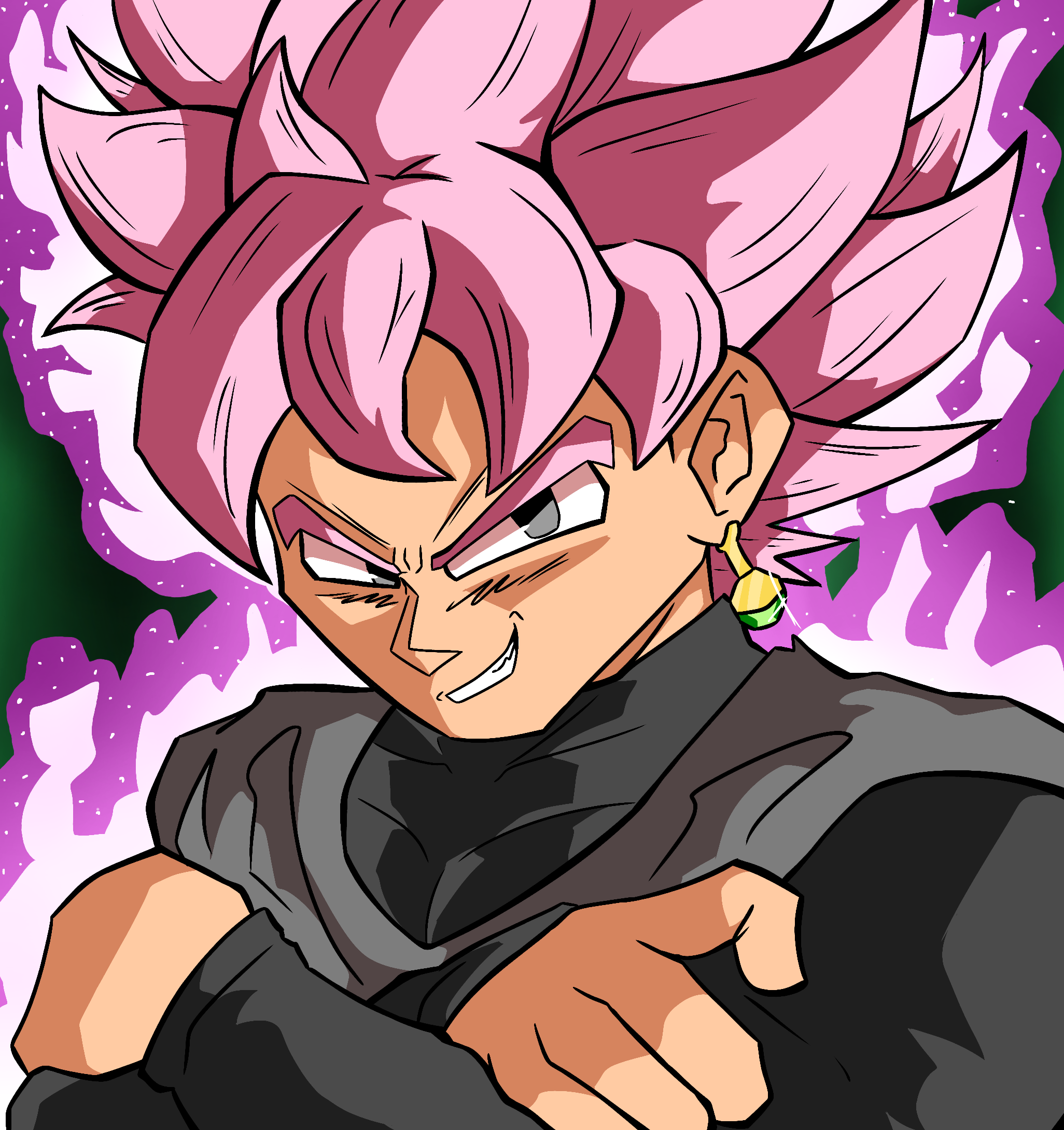 Ssj Rose Goku Black - ibisPaint