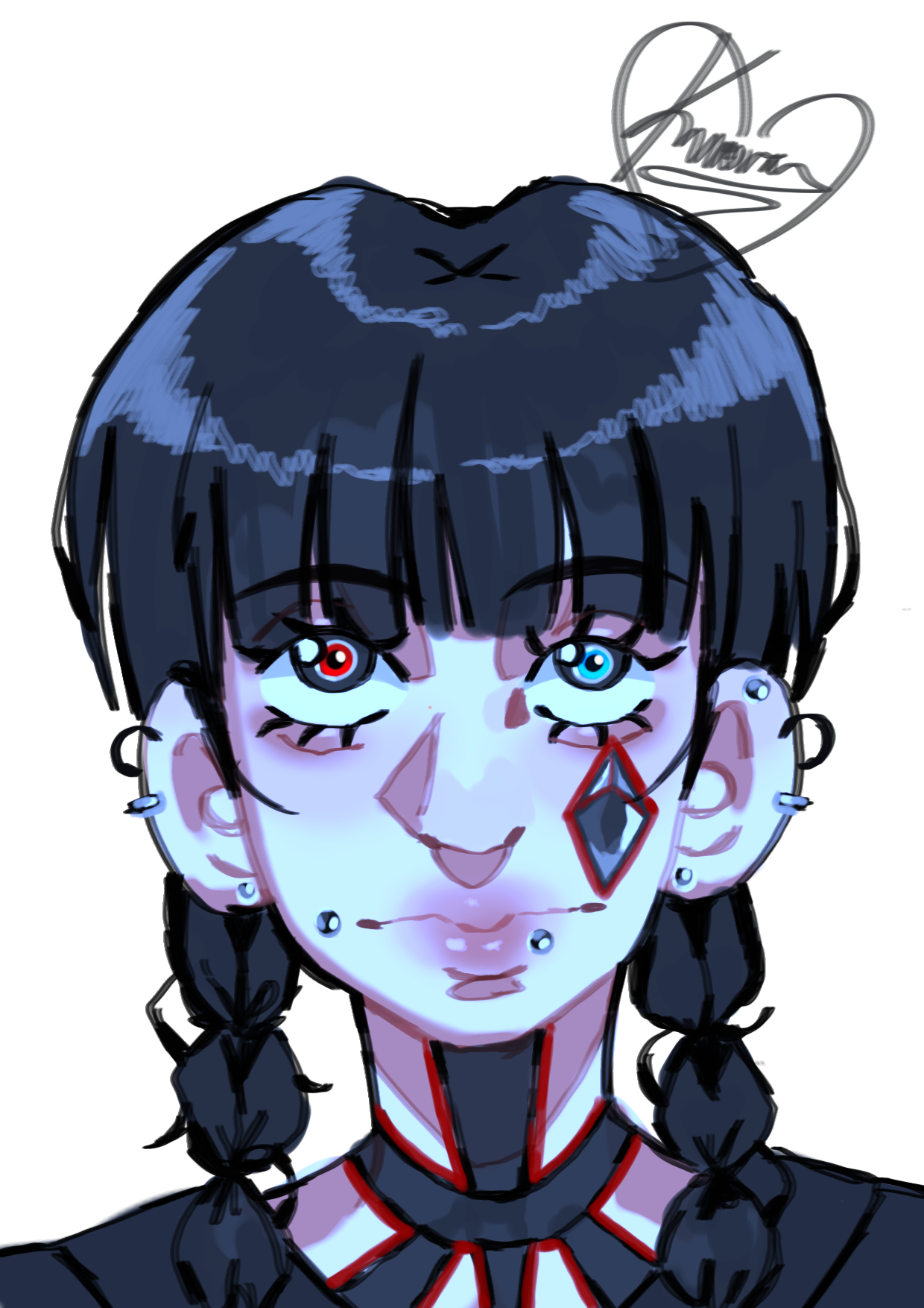 feeling blue - ibisPaint