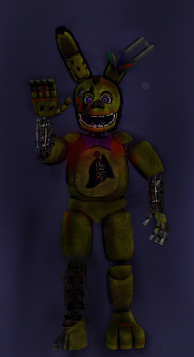 spring bonnie to spring trap - ibisPaint