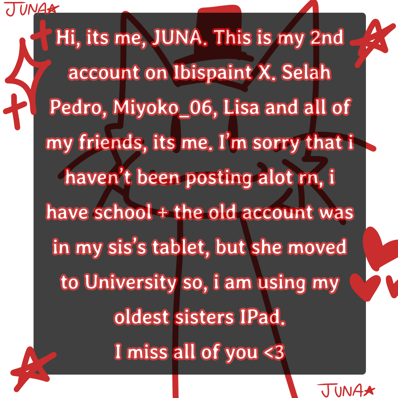 I AM BACK!!!!! - ibisPaint