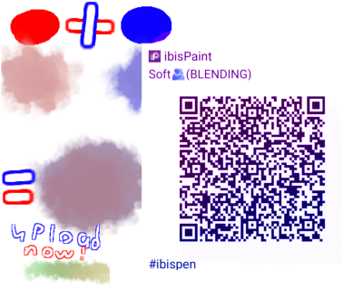 new brush (finally can blend🗣️🥳)° - ibisPaint