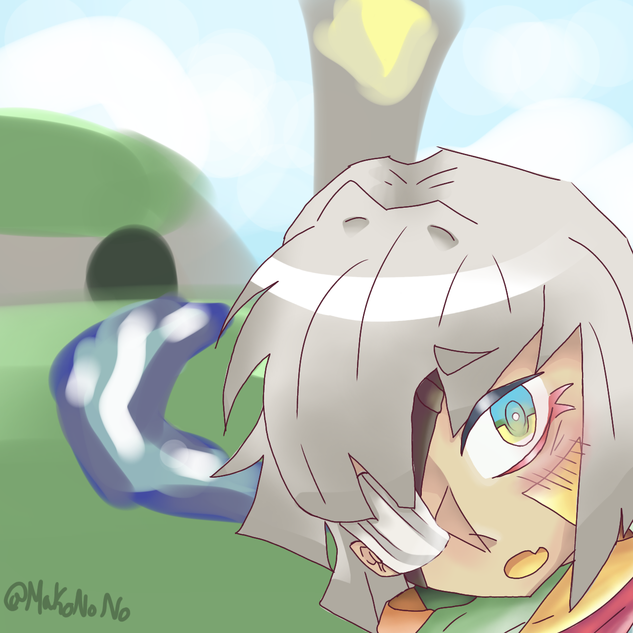 Shiro ️💚💛🧡 - ibisPaint