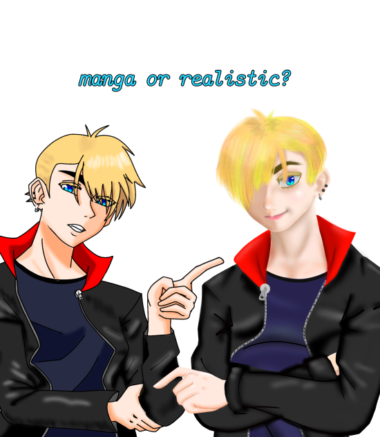 2 different style - ibisPaint