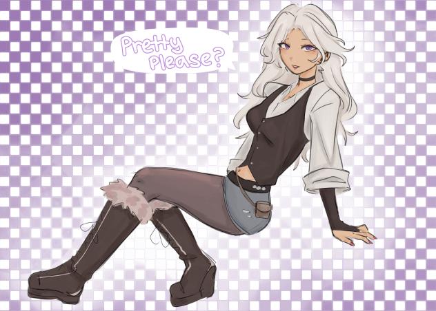 Pretty Please？ (`∇´)♡ - ibisPaint