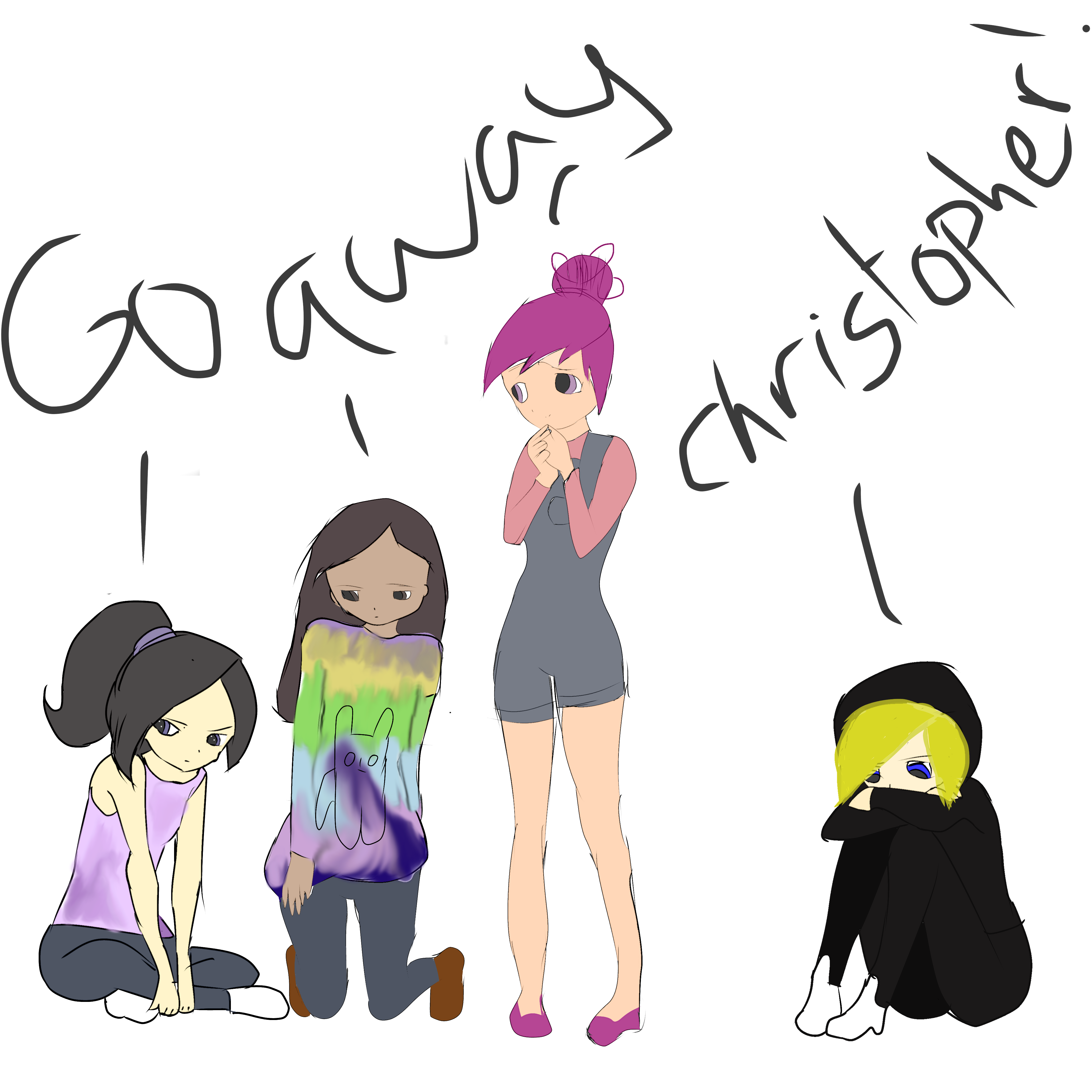 Go away!!😡 - ibisPaint